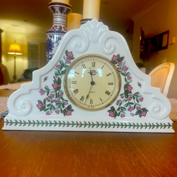Pontmeirion | Accents | Portmeirion Botanic Garden Large Mantel Clock ...